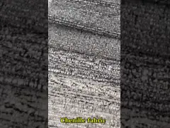China Yarn Dyed Chenille Sofa Fabric 100% Polyester Chenille For Decoration for sale