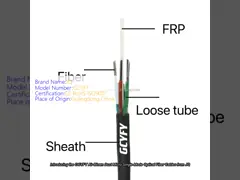 Factory Price GCYFY Air-Blown Duct Micro Single-Mode Optical Fiber Cables 4 6 12 24 48 96 144 288 Sizes Used for FTTH 3G