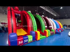 Large Newly Designed Custom Made Exciting Inflatable Kids 7 In 1 Carnival Games For Rental Business