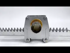 China CNC Machining Rack And Pinion Precision Casting Service For Greenhouse Ventilation for sale