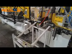 Z Shape Roll Forming Machine With Elbowing Machine