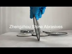 China 4V2 Dish Shape Resin Bond Diamond Wheels For Carbide Circular Saw Blade for sale