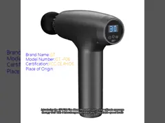 Ощутите преимущества массажного пистолета с пятью головами 2-3 часа