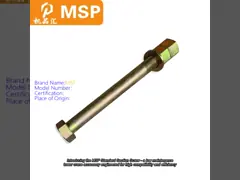 Standard section screw Low Maintenance Tower Crane Accessory for High Compatibility and Efficiency