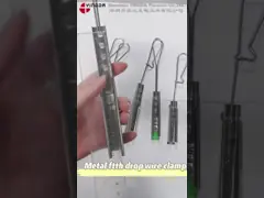 ODWAC-S22 FTTH Flat Drop Cable Wire Tension Clamp для фигуры 8 Открытый крюк