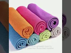 KILINE Lightweight Quick Dry Sport Workout Towel Double-sided Material Microfiber Ice Cooling Fabric Towel
