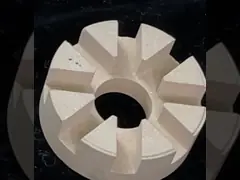 high temperature cordierite mullite disc for firing metal parts