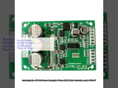 Juyi Hall Sensor Rectangle 3 Pahse bldc controlador de motor con apoyo técnico