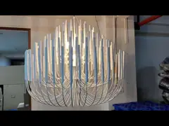 China Modern Loft Duplex Apartment Villa High Ceiling Chandelier for Home Bedroom Living Room Hotel PE Roto-molding for sale