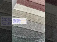 China Plain Waterproof Chenille Upholstery Fabric Weave Polyester Fabric For Sofa for sale