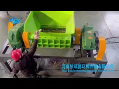 China Glass Bottle Shredder Automatic Waste Metal Shredder Plastic Shredder Industrial Shredding Machine Glass Crusher for sale