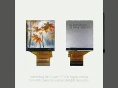China 400cd/M2 TFT LCD Display Module ,  SPI Interface 1.3 inch LCD Screen Module for sale