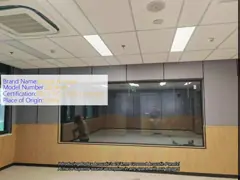 Recording Room Slat Wooden Grooved Acoustic Panels Sound Absorption Building Material