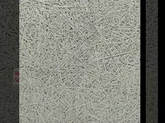 China Restaurant Ceiling Wood Wool Acoustic Panel Soundproof Tiles 38mm for sale