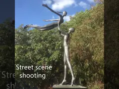 6M High Bronze Sculpture Customized Large Size Tin Bronze Cast Statues
