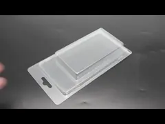 China PET PVC Blister Pack Plastic Clamshell Packaging Clear Vacuum Forming Insert Trays Folding Boxes Transparent Rectangle Accept for sale