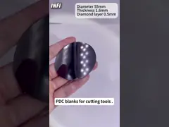 PDC blanks for cutting tools