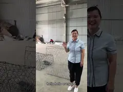 China Heavy Duty Erosion Controled Stable Gabion Box wall 2x1x1M Galvanized Steel Wire Mesh Outdoor Retaining Walls Fence for sale