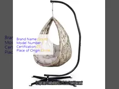 Upgrade Your Relaxation Experience with Hammock Swing Chair Iron Tube Frame Mail Packing