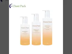 China 250ml Fashion PET Colorful Bath Shampoo Bottle With Water Proof Pump Dispenser For Hair Conditioner for sale