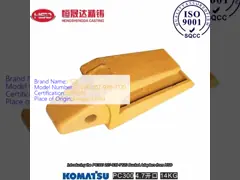 PC300 207-939-7120 Bucket Adapters Alloy Steel Stress-Dispersing Geometry