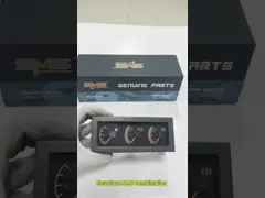 China SHACMAN Truck Parts Cab Parts Fuel Air Pressure Combination Table DZ9100586015 for sale