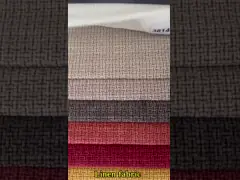 100%Polyester Line Looks Sofa Fabric Fuax Line Home Textile Fabric For Home Decoration