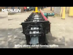 China High Efficiency Roller Door Roll Forming Machine With Hydraulic Cutter And Digital Guide System for sale