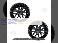 China McLaren GT4 Refurbished Auto Wheels Car Rims Alloy for B-Enz S-Class SL SLK SLR for sale