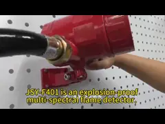 Quad Band Explosion Proof Flame Detector For Petrochemical Industry