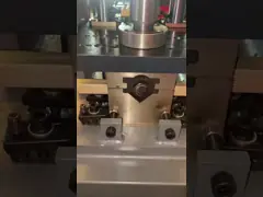 Aluminum Iron Stainless Steel Double Station Semi Automatic Punching Machine