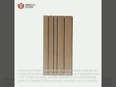 Designed And Modern Grooved Acoustic Panels With Different Color For Wall