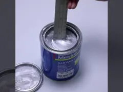 China 1K Extra Coarse Silver Car Paint High Solid Auto Refinish High Gloss Clear Coat for Boat Paint Polyester Epoxy for sale