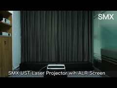 China SMX 5000 Lumens Laser Projector Ultra Short Throw Laser Projector For Home Cinema for sale