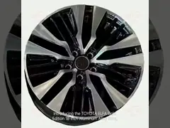 T-o-yota E-lfa Gold Edition 18-inch aluminum alloy rims original used auto parts