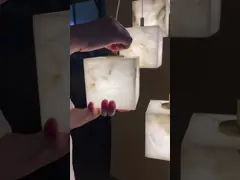 Staircase Rotating Chandelier Tapered Black LED Loft Apartment Tube Chandelier Long Chandelier