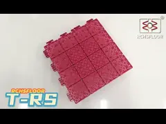 Weather Resistant Basketball Court Flooring Tiles Multi Sport Interlocking Tiles CE RoSH