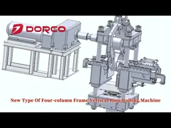 China Four Pillar Frame Ring Rolling Forging Vertical Ring Rolling Machine Manufacturers for sale
