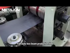 China Multi Size Flexibility Continuous Box Beam Roll Forming Machine Heavy Duty for sale