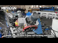 Window Frame Roll Forming Machine With Customized Punching Forming Cutting Solution