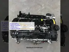 B-M-W N55 engine335 X6 X5 GT535 3.0L F15Original factory used high quality engine