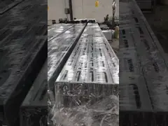 Canali di supporto in acciaio inossidabile lucidato in forma di C Leggera