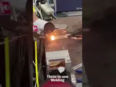 China Multifunctional Handheld Single Wobble 3-in-1 Machine for Welding / Cleaning and Cutting Wire Feeding Device Standard for sale