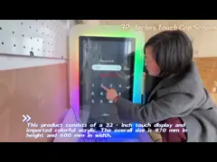 China Elevator Parts 32 Inch TFT Touch Control Operating Panel Elevator Touch COP Panel For Home Elevator for sale