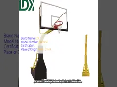 Indoor Movable Basketball Stand Hydraulic Miniature Basketball Hoop