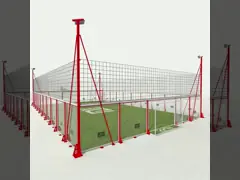 Durable Customized Soccer Field Competition Full Set Sports Equipment