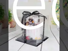 Adjustable Cardstock Grade Cake Packaging Boxes with Offset/Screen Printing and EPS AI or PSD Design Requirement