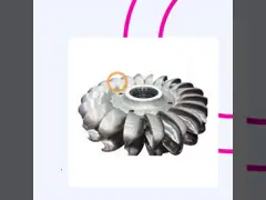 China 100KW~20MW Pelton Hydro Turbine Small Water Turbine Mini Pelton Wheel for sale