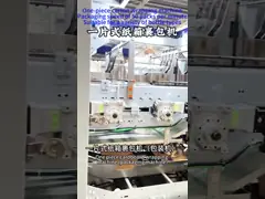 80 Cases Per Minute Glass Bottle Wrap Around Case Packer for Juice Production Line