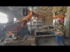 Used KUKA Robot KR210 Auto Parts Handling Palletizing Robot Arm C2 Control Cabinet